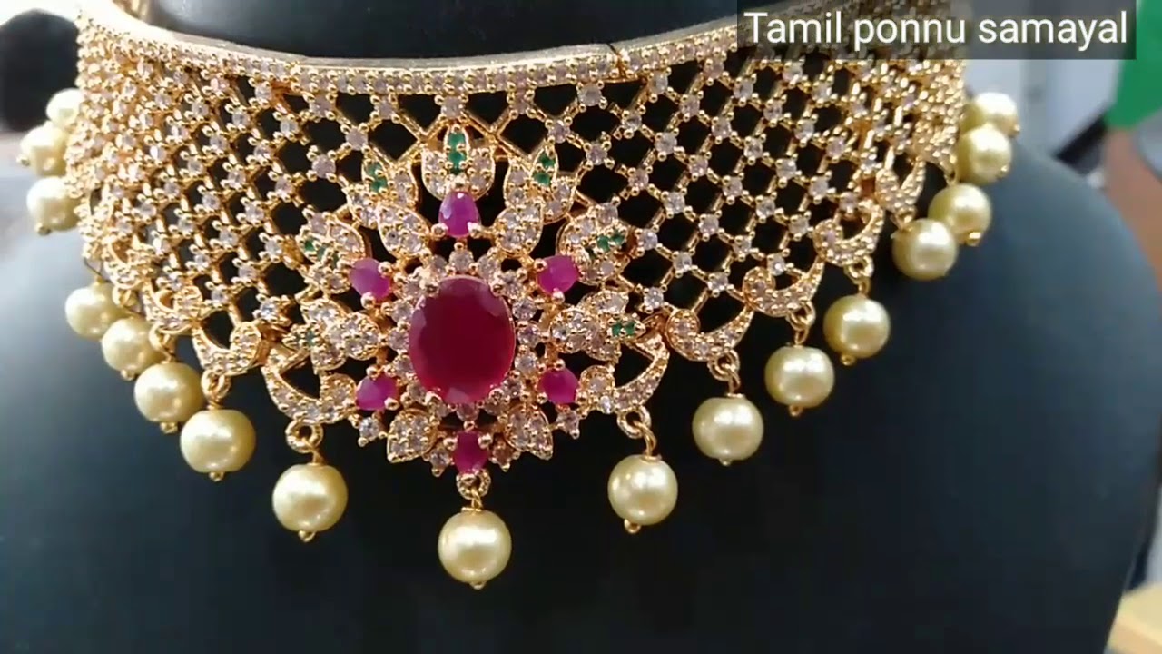 Exclusive designs for gold coverings in wholesale rate/கவரிங் நகைகள் ...