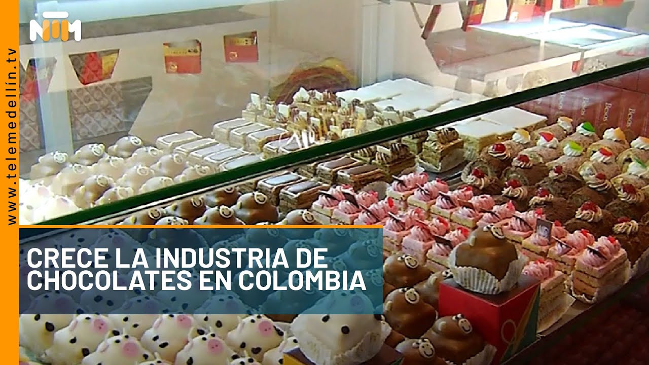 Crece la industria de chocolates en Colombia - Telemedellín - YouTube