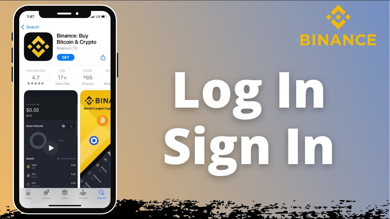 How to Login Binance App - YouTube