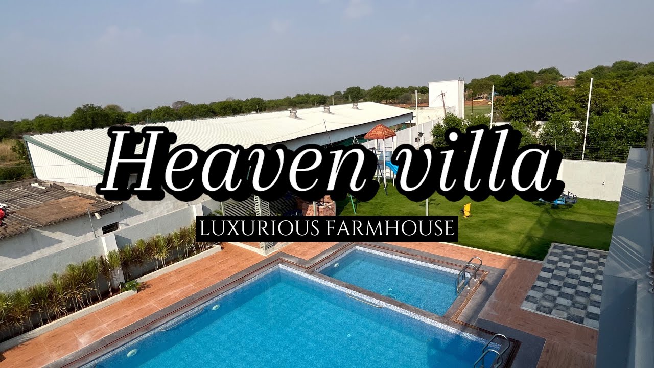Heaven Villa Luxurious Farmhouse | Best Farmhouse in Moinabad | Book ...