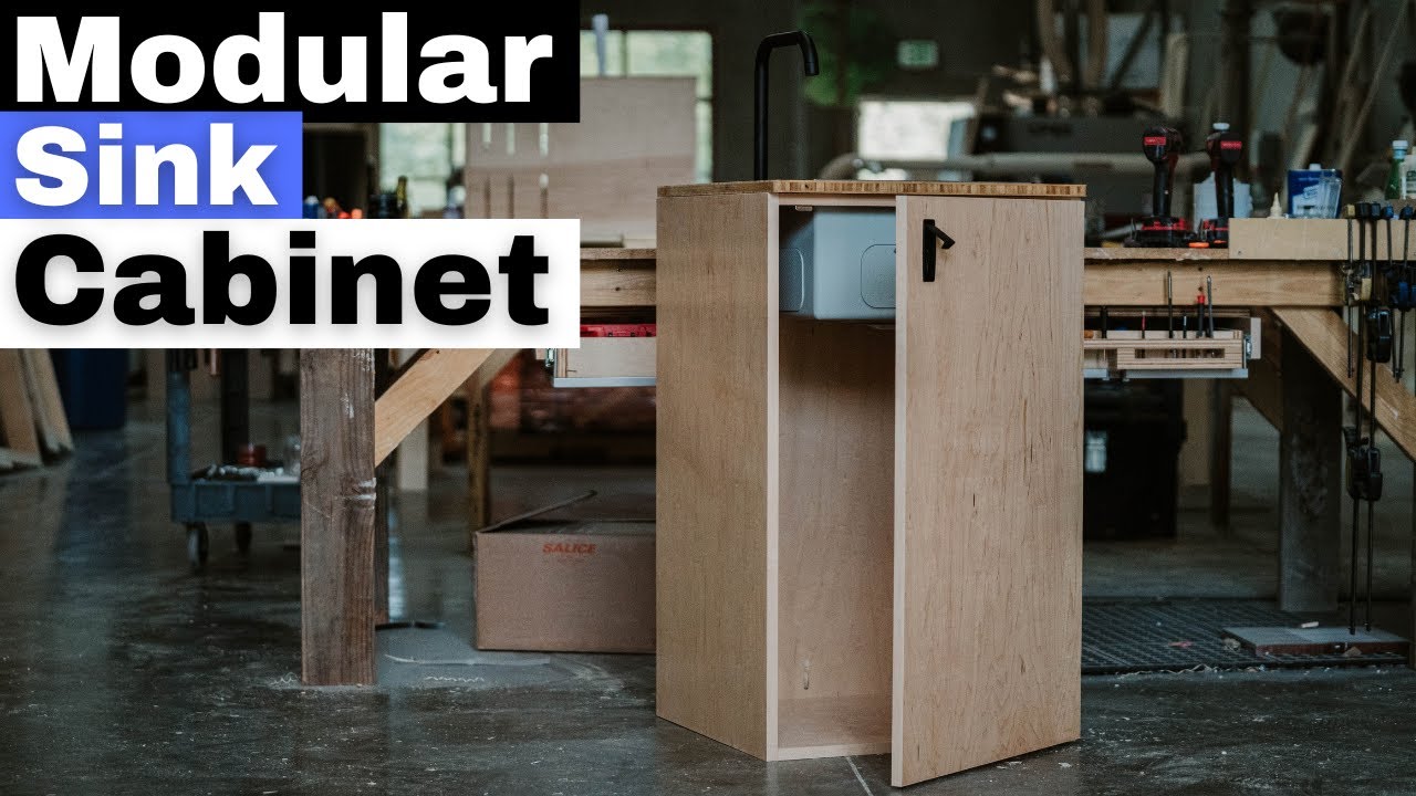 Serg Supply Modular Sink Cabinet | Van Building - YouTube