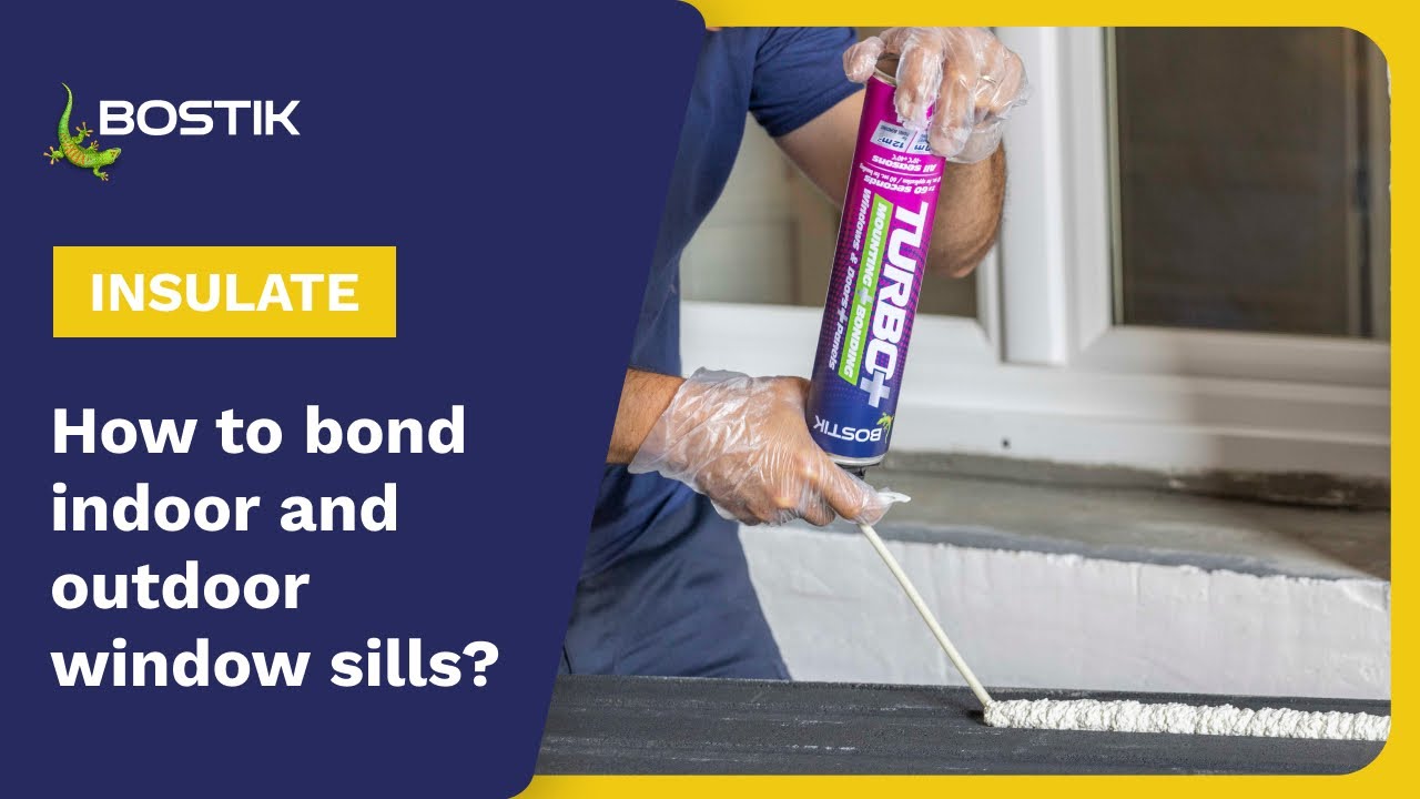 How to install window sills with PU foam | Tutorial | Bostik DIY - YouTube
