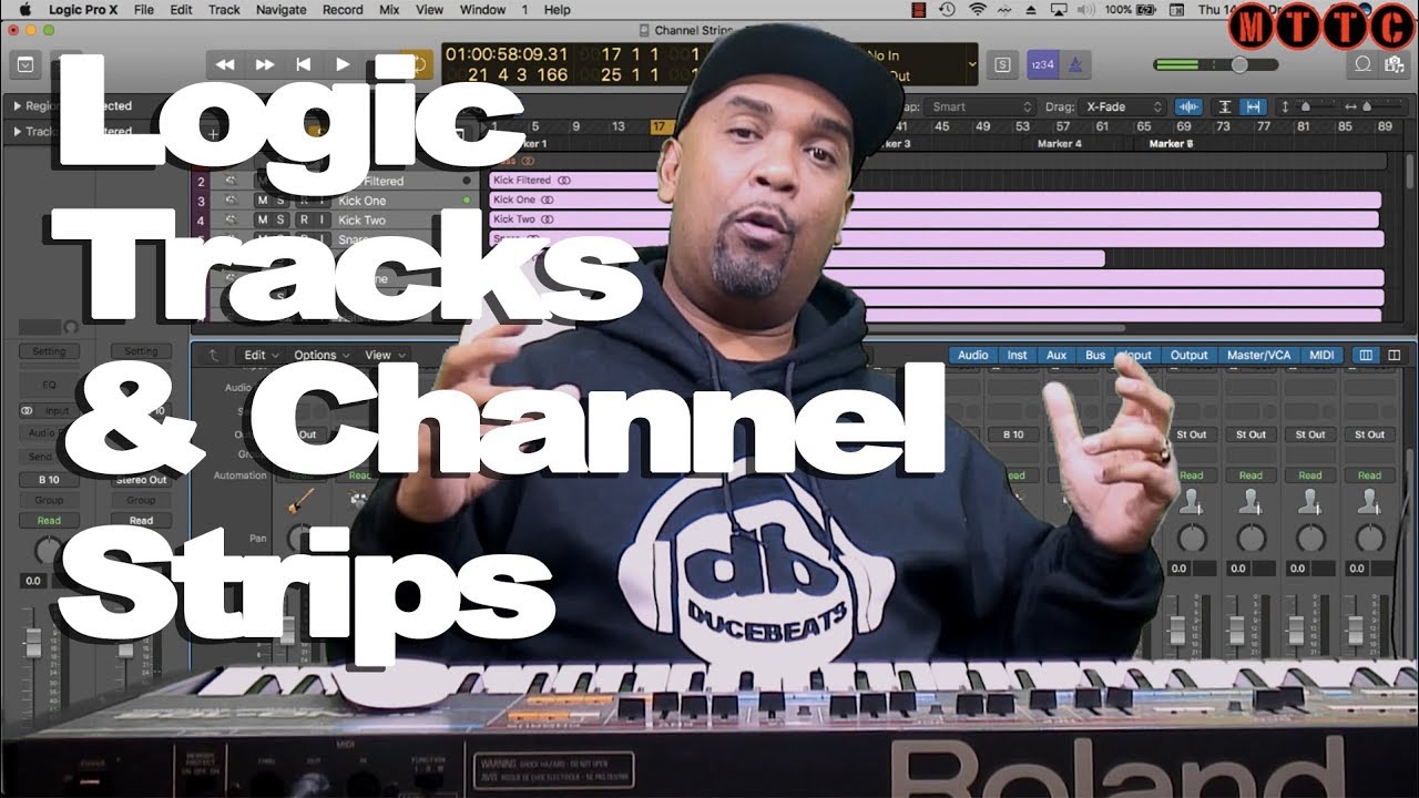 Logic Pro X Channel Strips & Tracks | Logic Pro X v Ableton Live v Pro ...