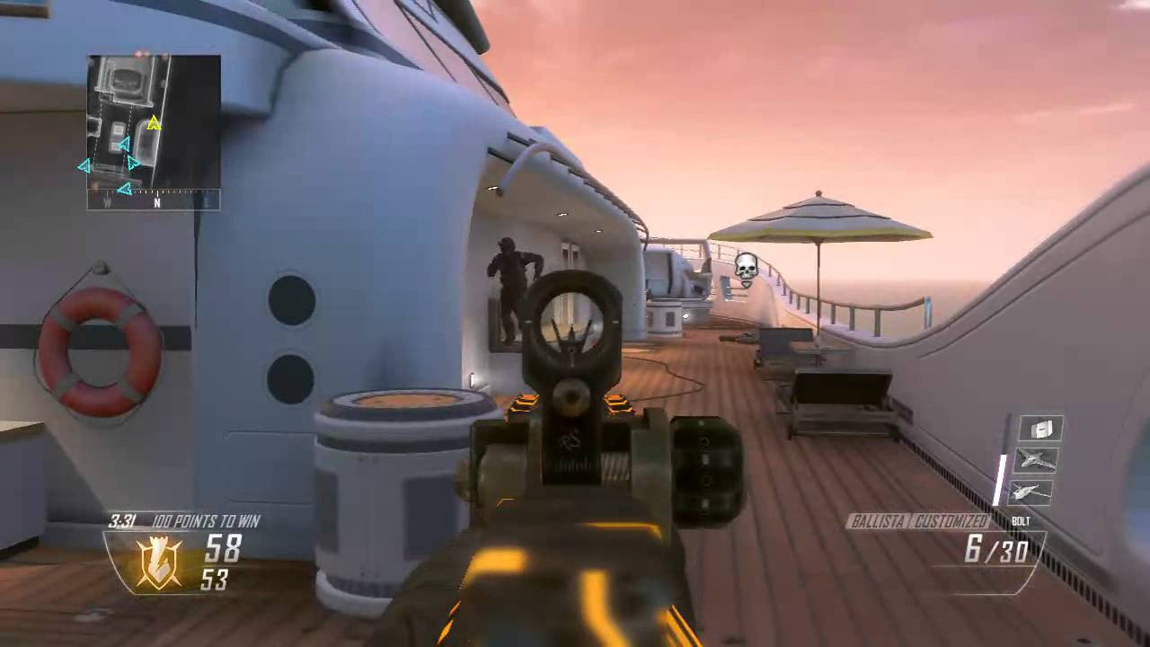 My awesome 7 kill feed in bo2 - YouTube