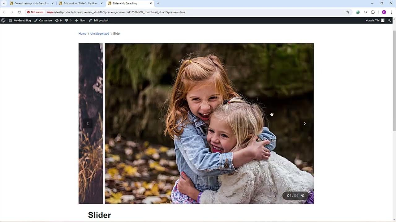 Simple Image Slider Carousel WooCommerce Plugin - YouTube