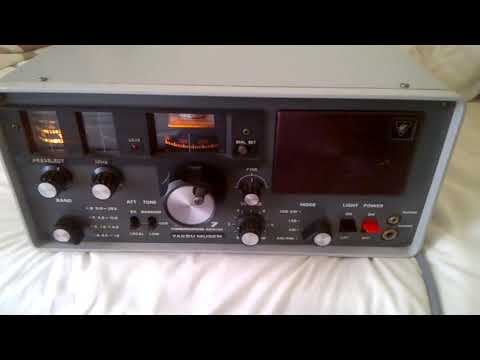 new restoration project yaesu frg-7 first look at radio - YouTube
