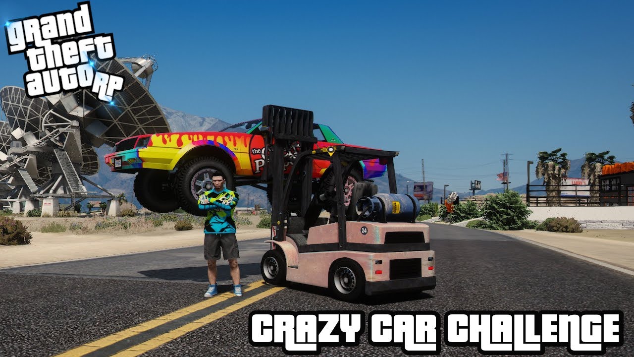 SECRET CRAZY CAR CHALLENGE! - GTA5 RP - YouTube