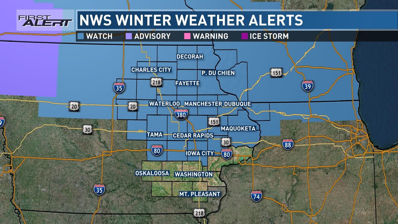 The latest on Thursday's winter storm - YouTube