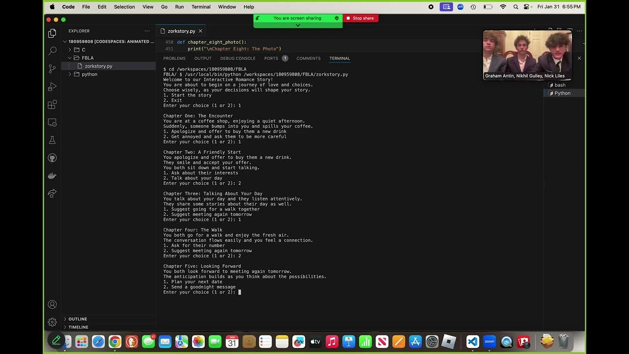 Introduction to Programming FBLA Project (2025) - YouTube