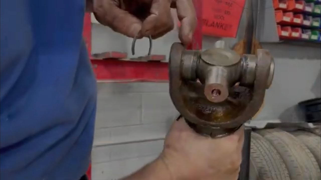 Ford F-250 front u-joint axle seal replacement - YouTube