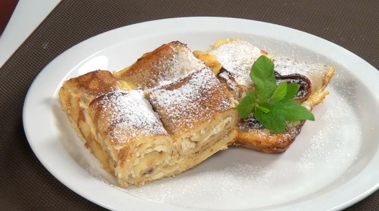 Zapékané palačinky s tvarohem - YouTube