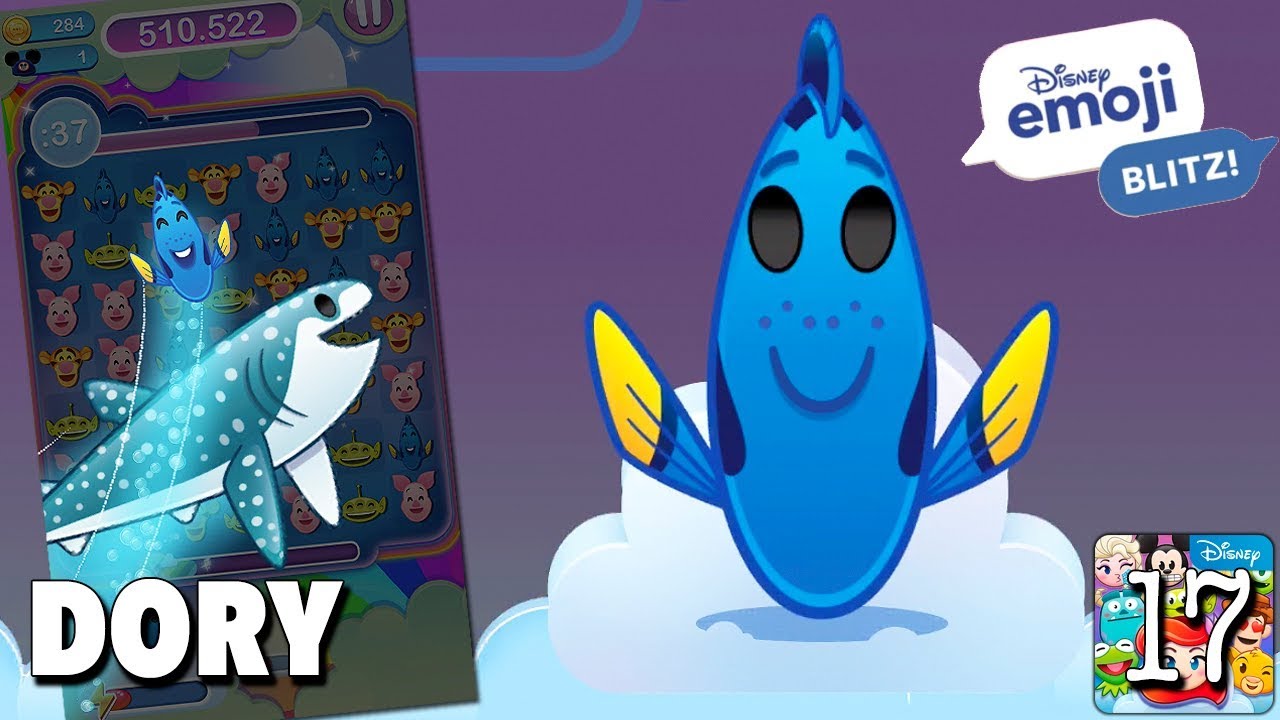 Dory emoji / Juego Disney Emoji Blitz - Gameplay - YouTube