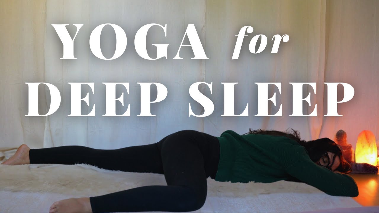 40 min Restorative Yin Yoga for Deep Sleep - YouTube