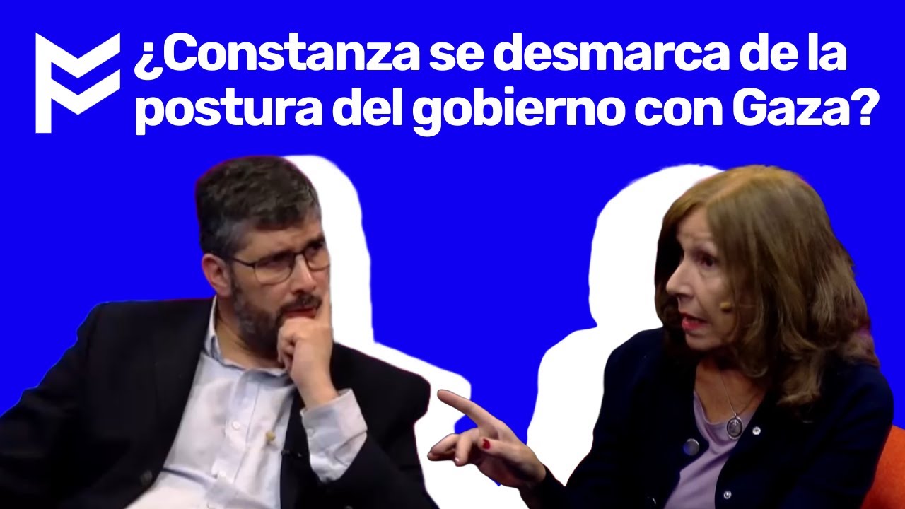 🔥¿Constanza se desmarca de la postura del gobierno con Gaza?🔥 - YouTube