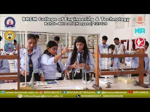 BRCM College of Engineering and Technology, Haryana (NAAC, NBA) - YouTube