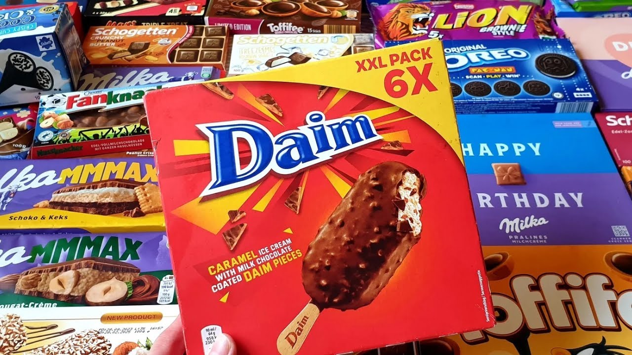 Unboxing Daim Ice Cream - YouTube
