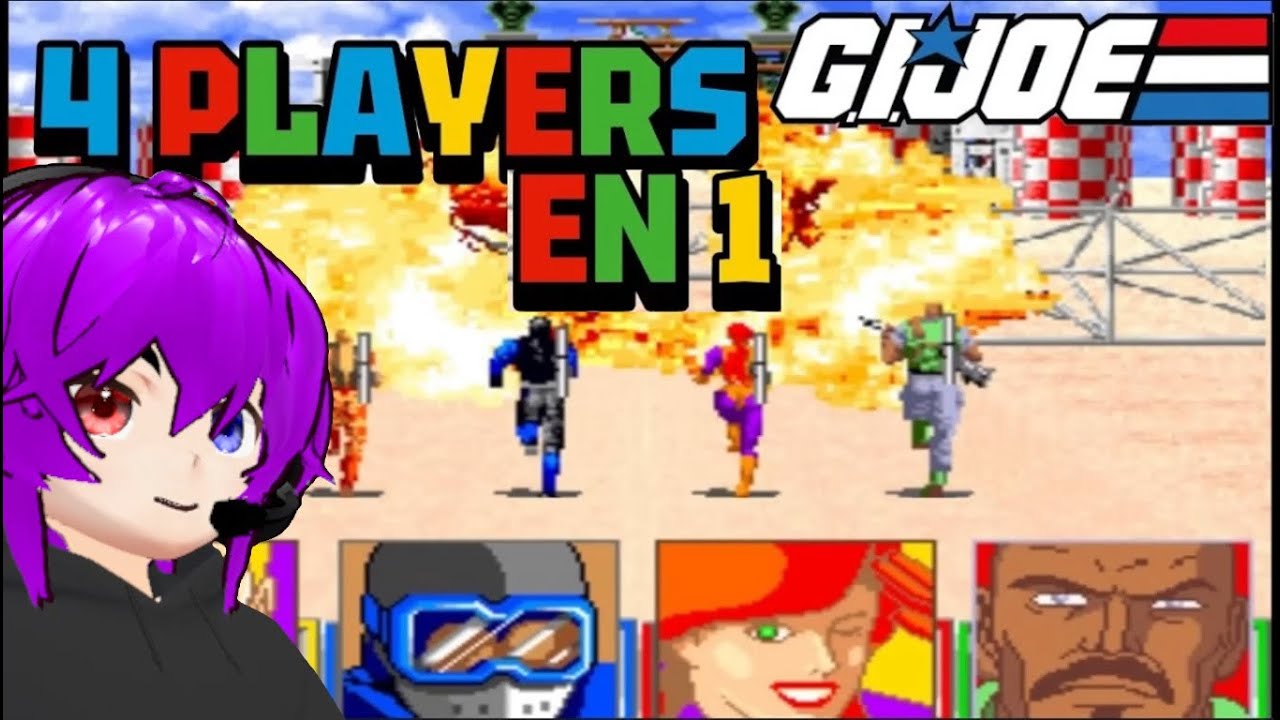 GI JOE ARCADE 4 PLAYERS EN 1 LEGION - YouTube