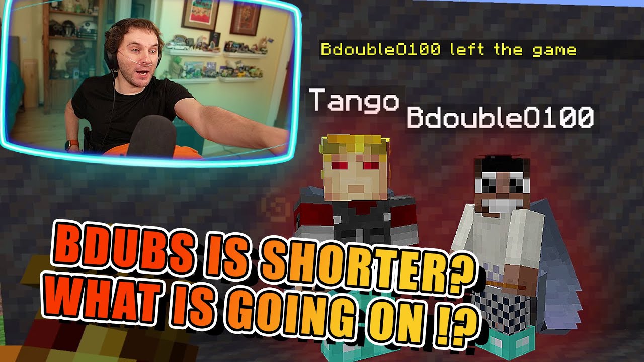 Watch Scar's Priceless Reaction to Bdubs's Height! - YouTube