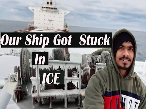 OUR SHIP GOT STUCK IN ICE