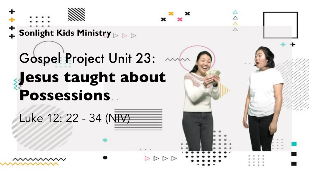 Sonlight Elementary Worship: Luke 12:22-34 (November 15th, 2020) - YouTube
