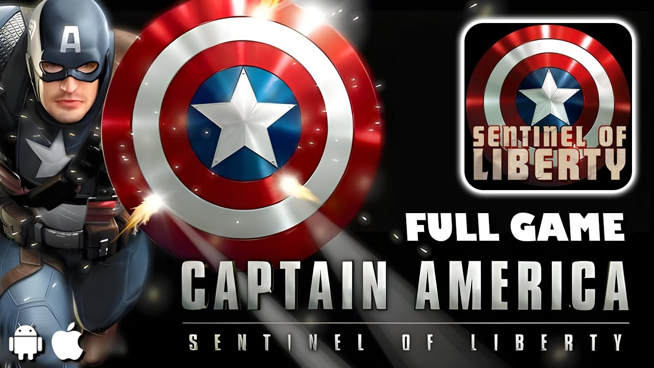 Captain America: Sentinel of Liberty (iOS/Android Longplay, FULL GAME ...