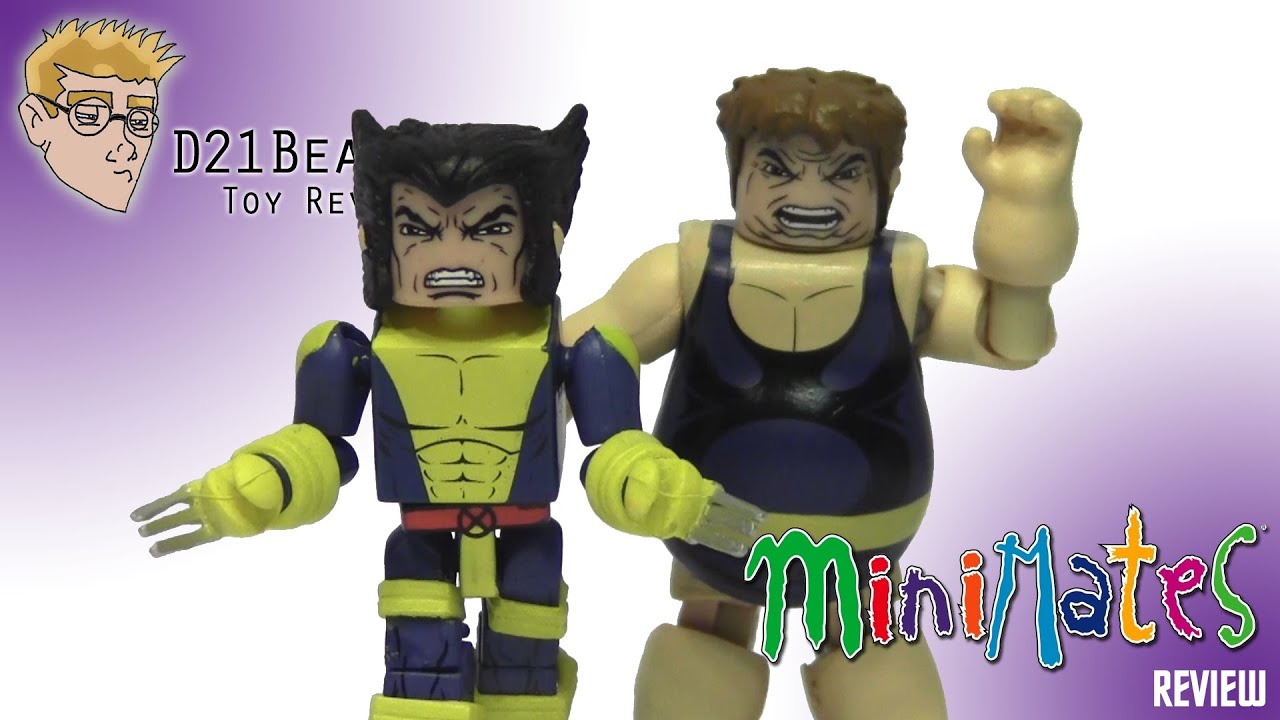 Uncanny X-Men Minimates - Strike Force Wolverine and Blob (& Forge ...