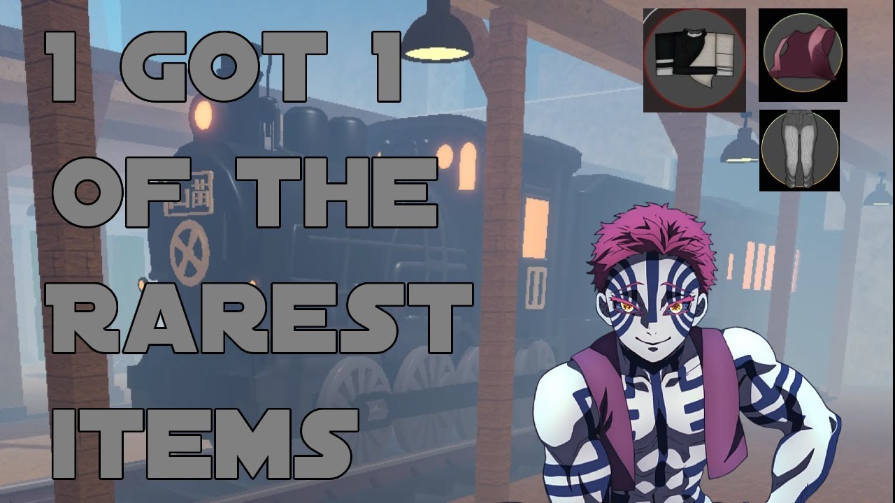 I got 1 of the rarest items in Mugen train | Project slayers - YouTube
