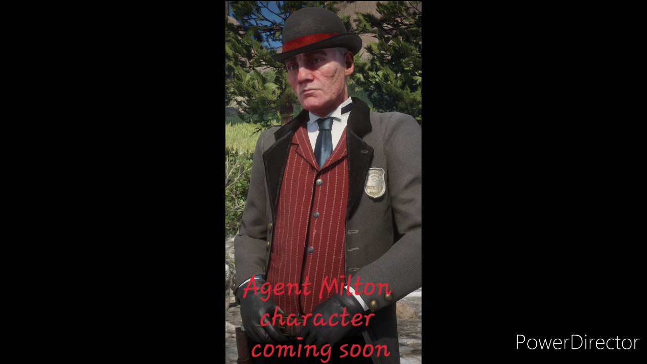 rdr2 online: Agent Milton the Pinkerton detective creation coming to ...
