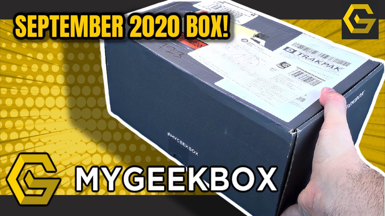 What's inside the September 2020 My Geek Box Subscription Box? | Video ...