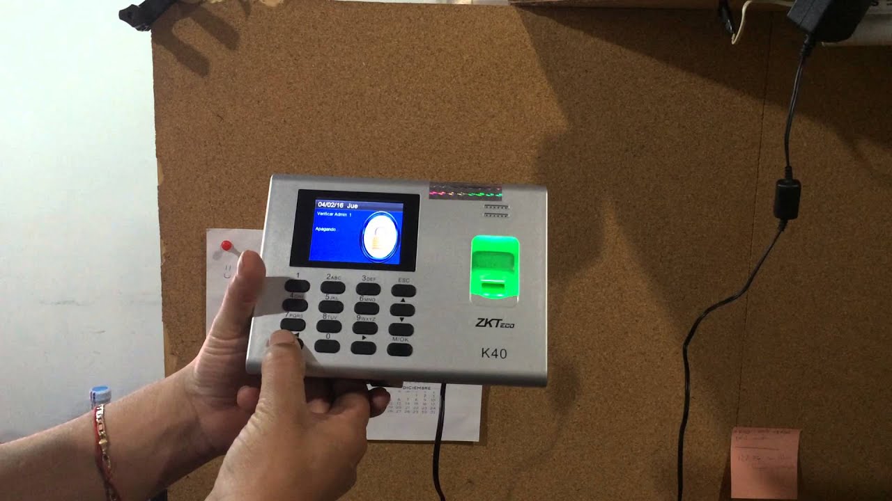 ZK K40 Funcionando correctamente - YouTube