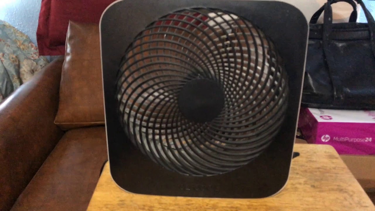 O2 Cool 10 inch Box Fan - YouTube