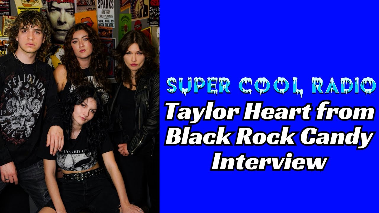 Taylor Heart from Black Rock Candy Super Cool Radio Interview - YouTube