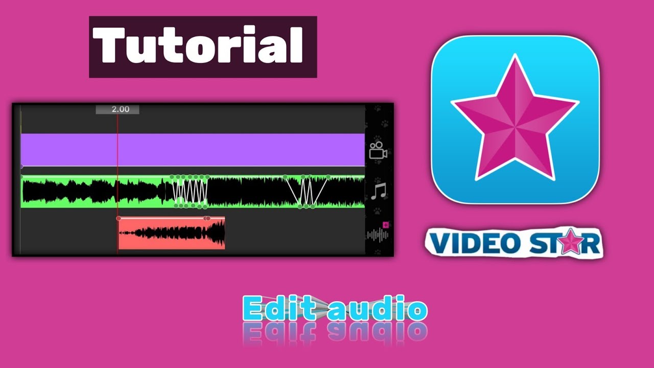 Tutorial - How to edit sound in video star 🌟 - YouTube