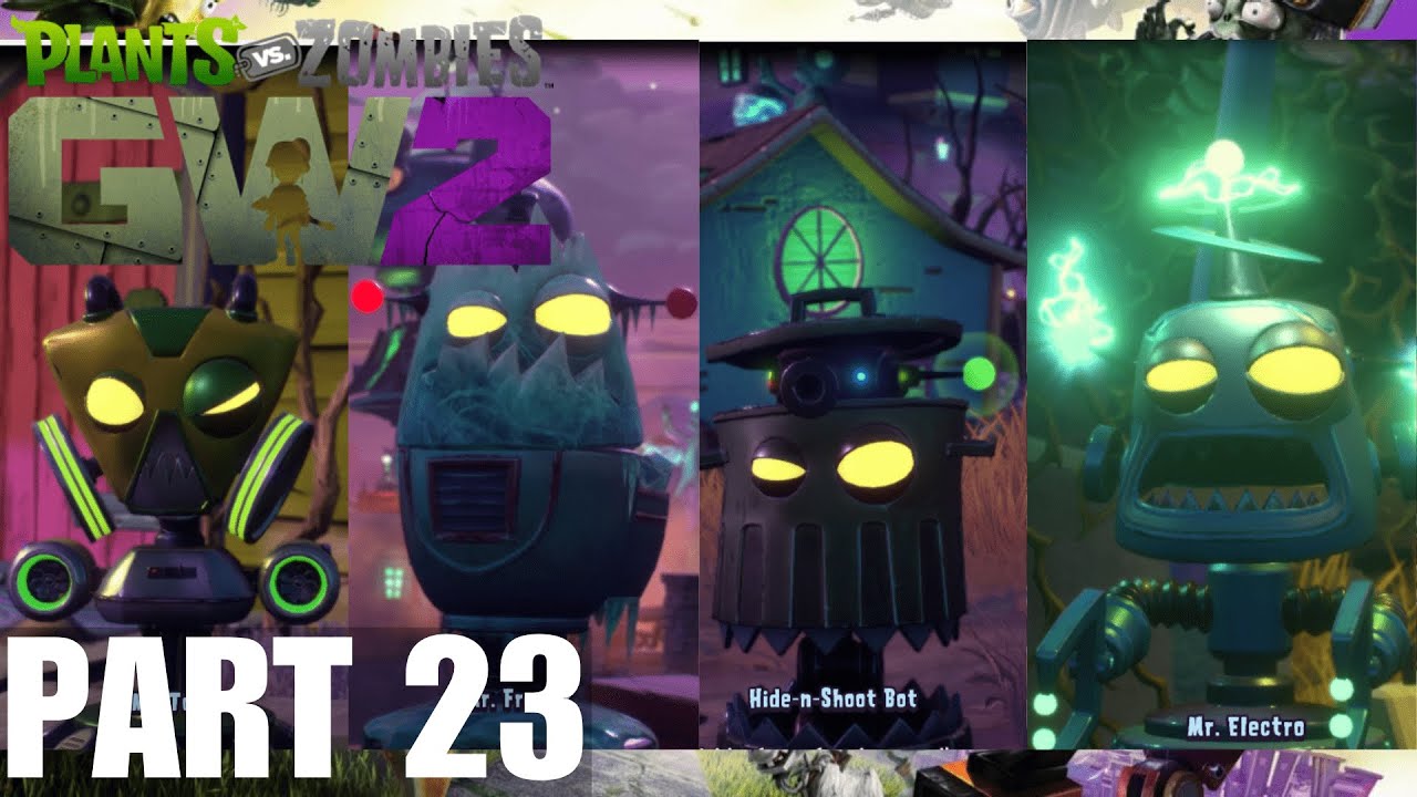 Plants Vs Zombies Garden Warfare 2 - Part 23 - Bot Quests and Z-Tech ...