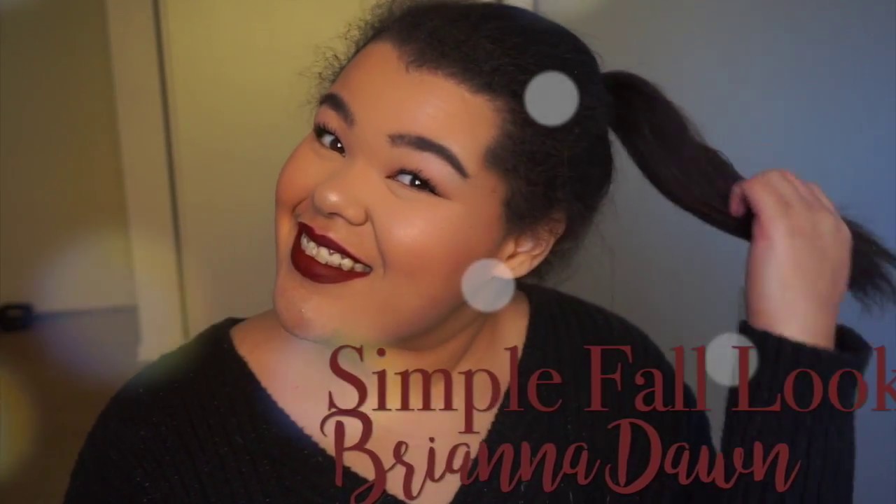 Easy Fall Makeup Tutorial Briannadawn Youtube