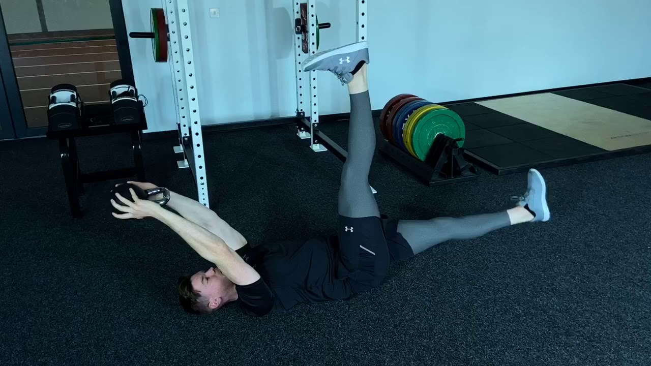 Alternating Leg Lowers - KB - YouTube