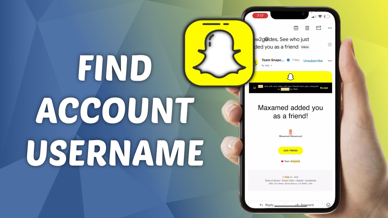 How to Find Snapchat Username Using Email Address - YouTube