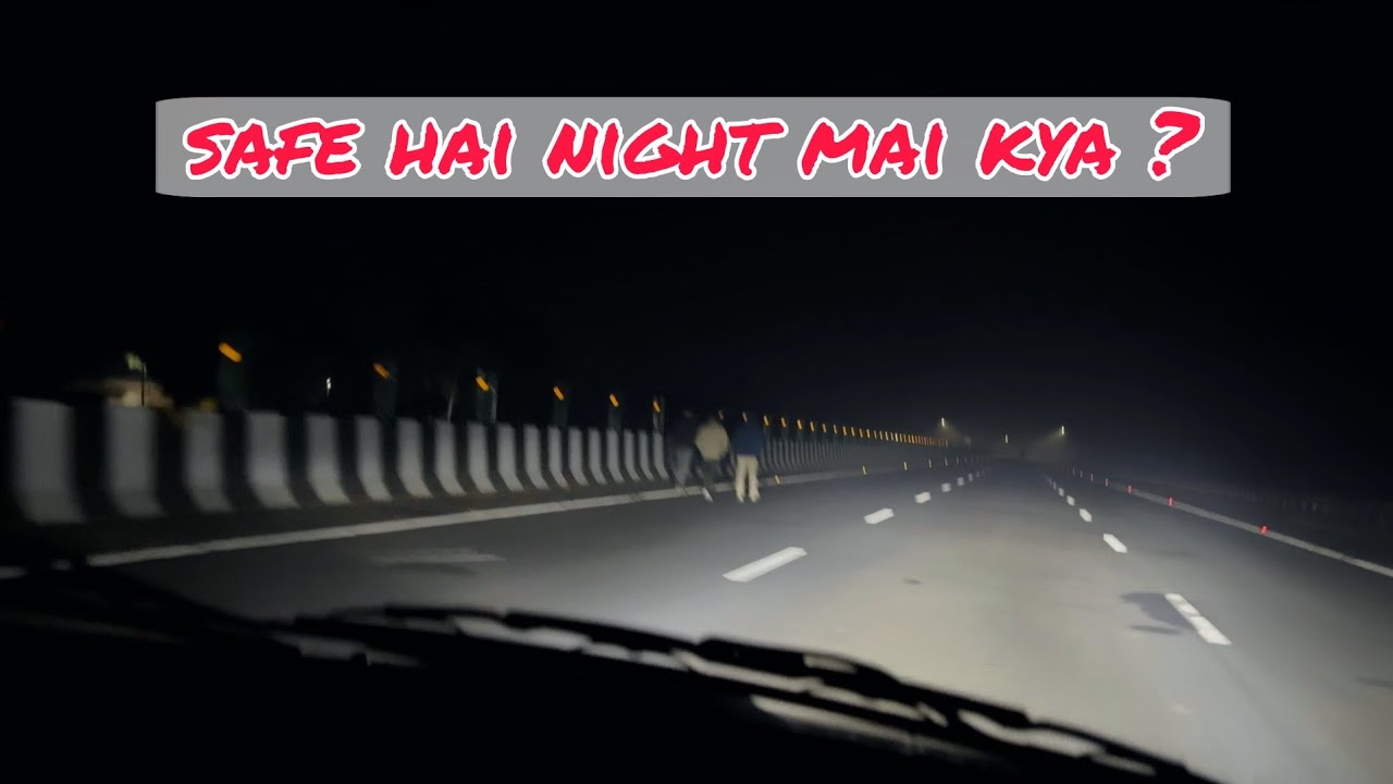 Kanpur lucknow expressway is not safe at night | latest update ...