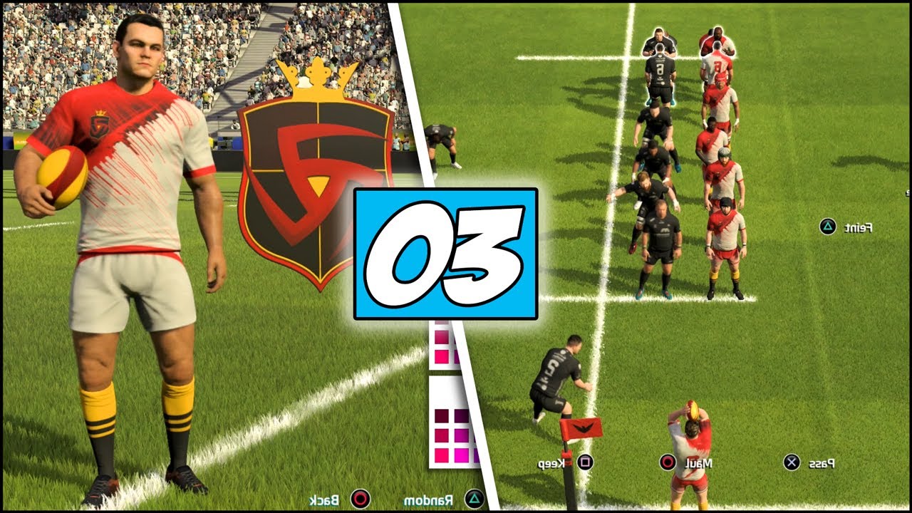 A VERY FANCY TRY in Rugby 20 Ultimate Team (Rugby 20 My Squad Game Mode ...