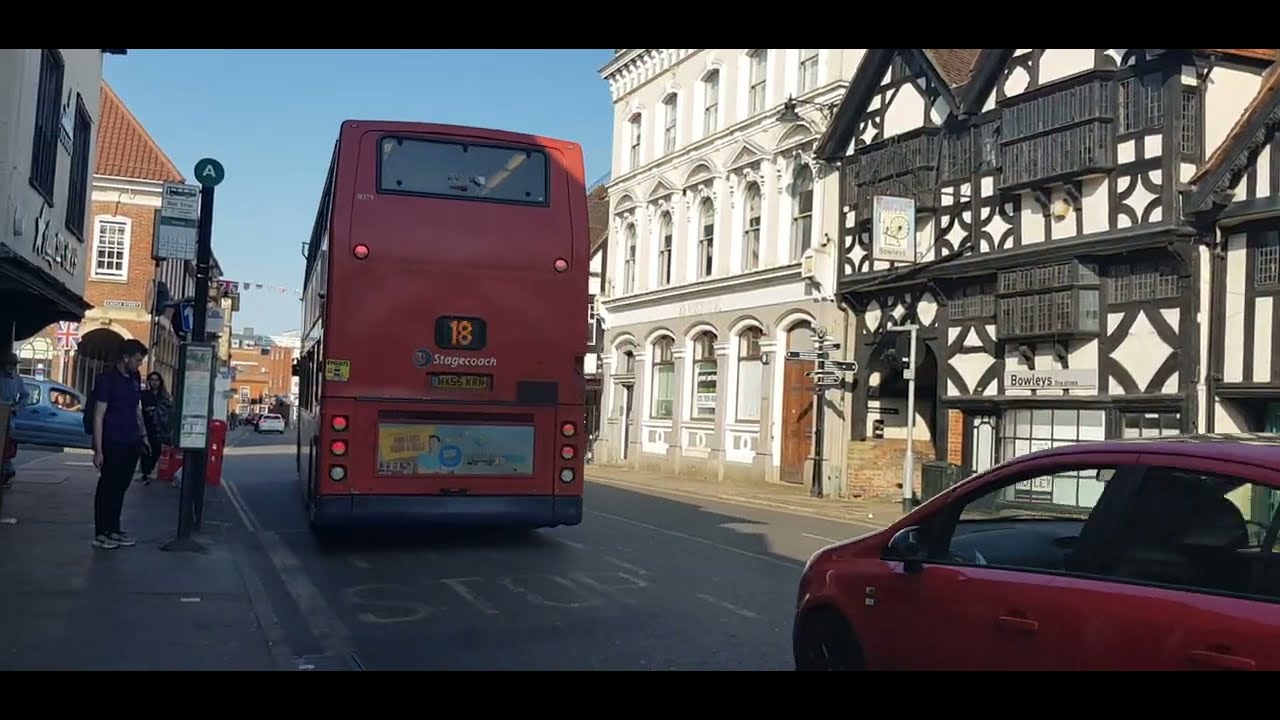 Here is the stagecoach bus 18379 on the number 18 in Farnham Thursday 8 ...