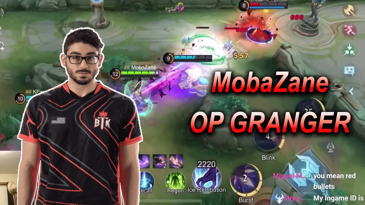 MobaZane Granger Plays-MOBILE LEGENDS - YouTube