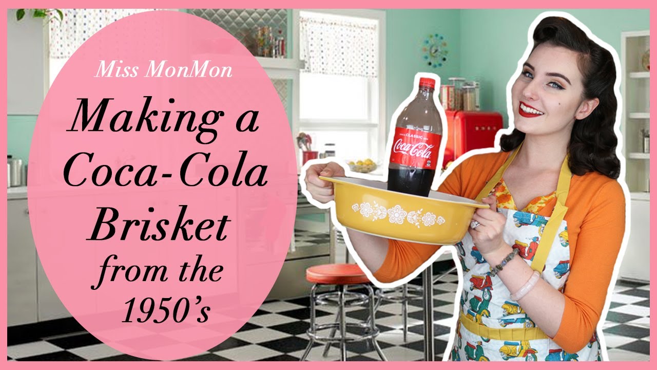 I made a Coca - Cola Brisket from the 1950s - Vintage Cooking ...