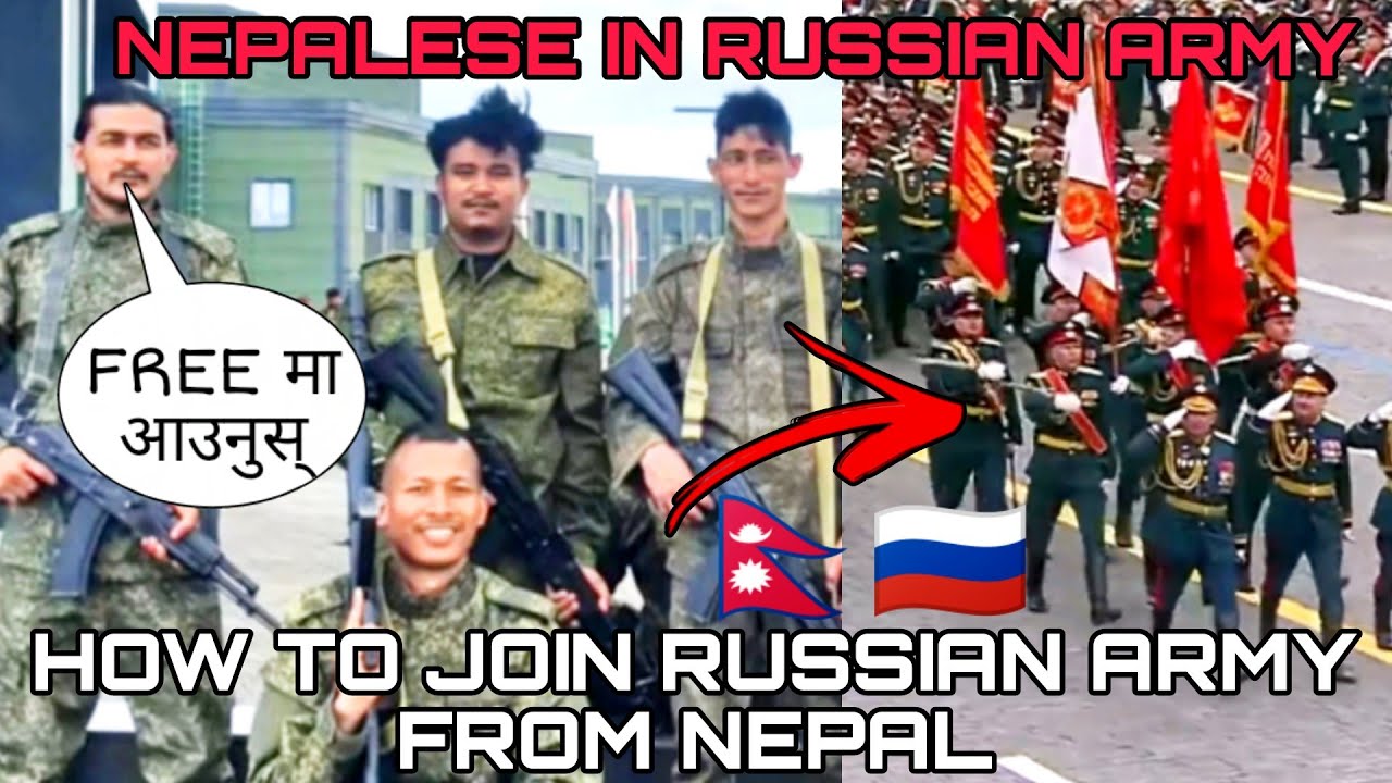 How to join Russian Army From Nepal | Nepali in Russian Army Process ...
