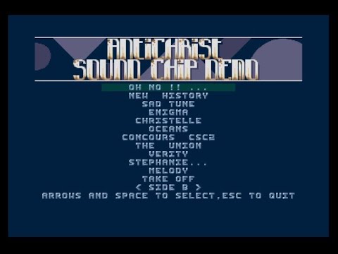 Antichrist Sound Chip Demo - DNT - Atari ST - YouTube
