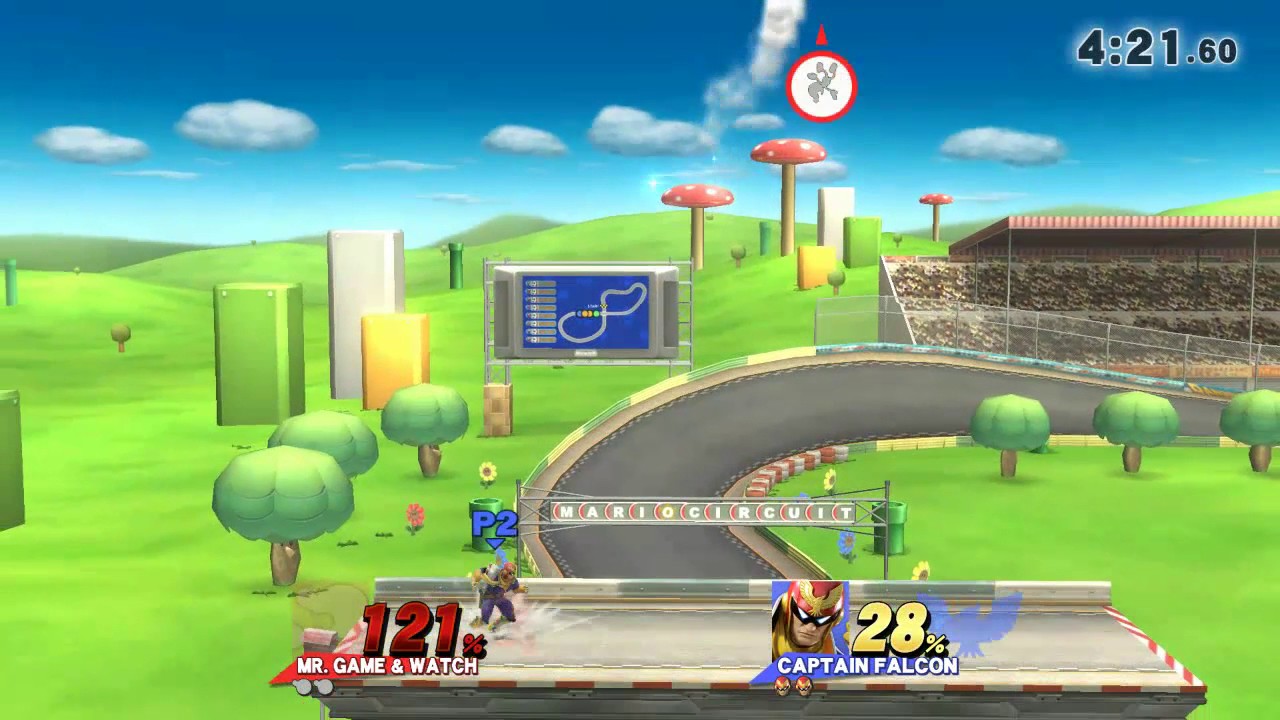 Super Smash Bros (Wii U) - Edgeguard FAILURE - YouTube