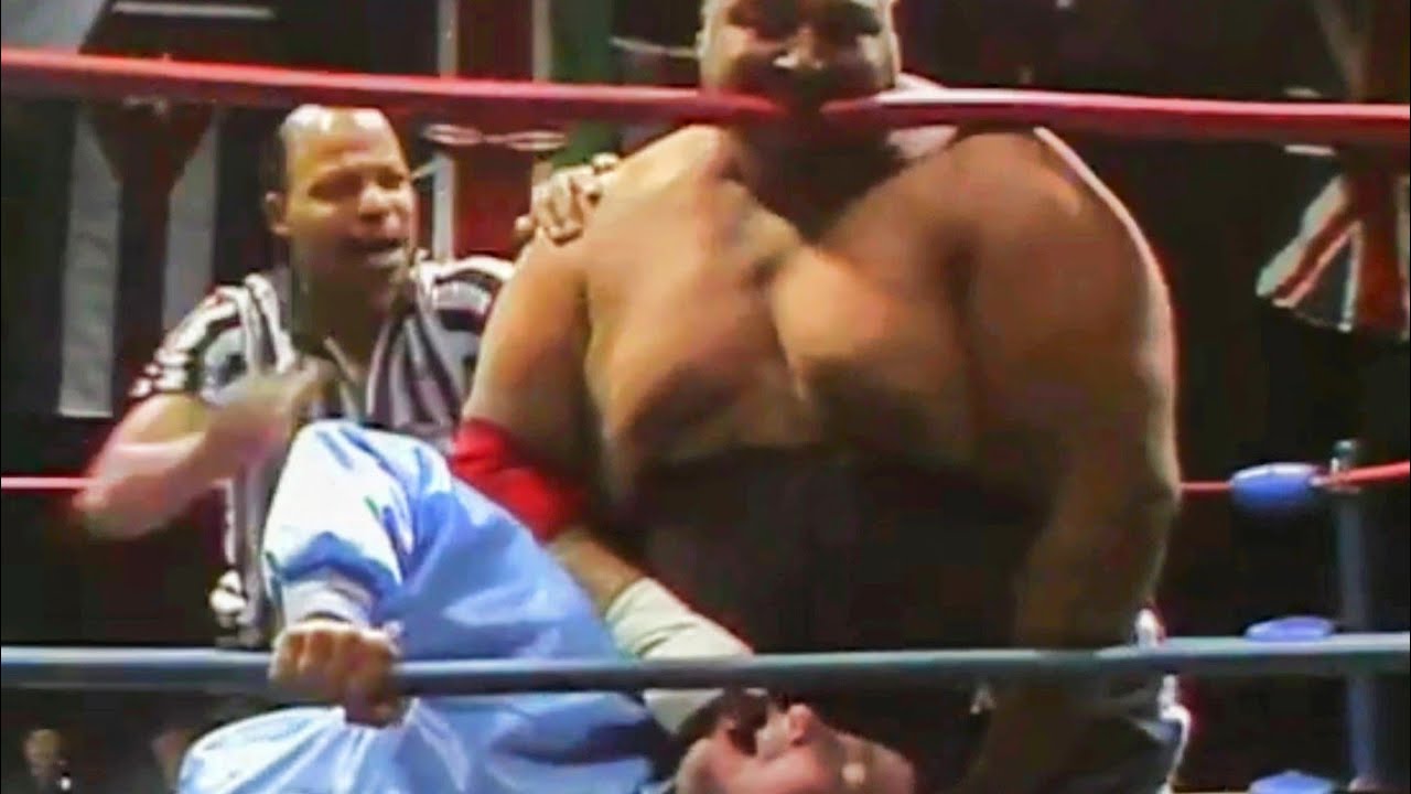 WWC P.R. WVR A.W.A. ABDULLAH THE BUTCHER VS DAVID ISLEY SINGLES MATCH ...