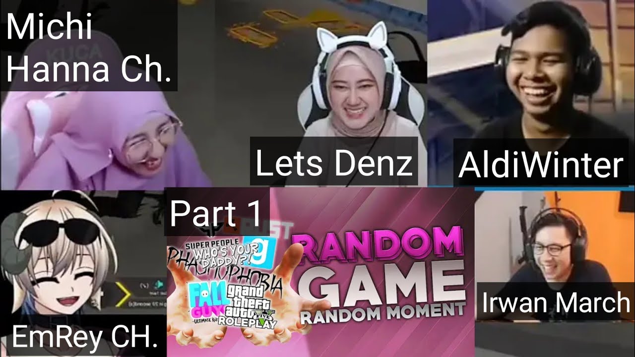 Reaction Mashup Milyhya Random Game Random Moment Part 1 - YouTube