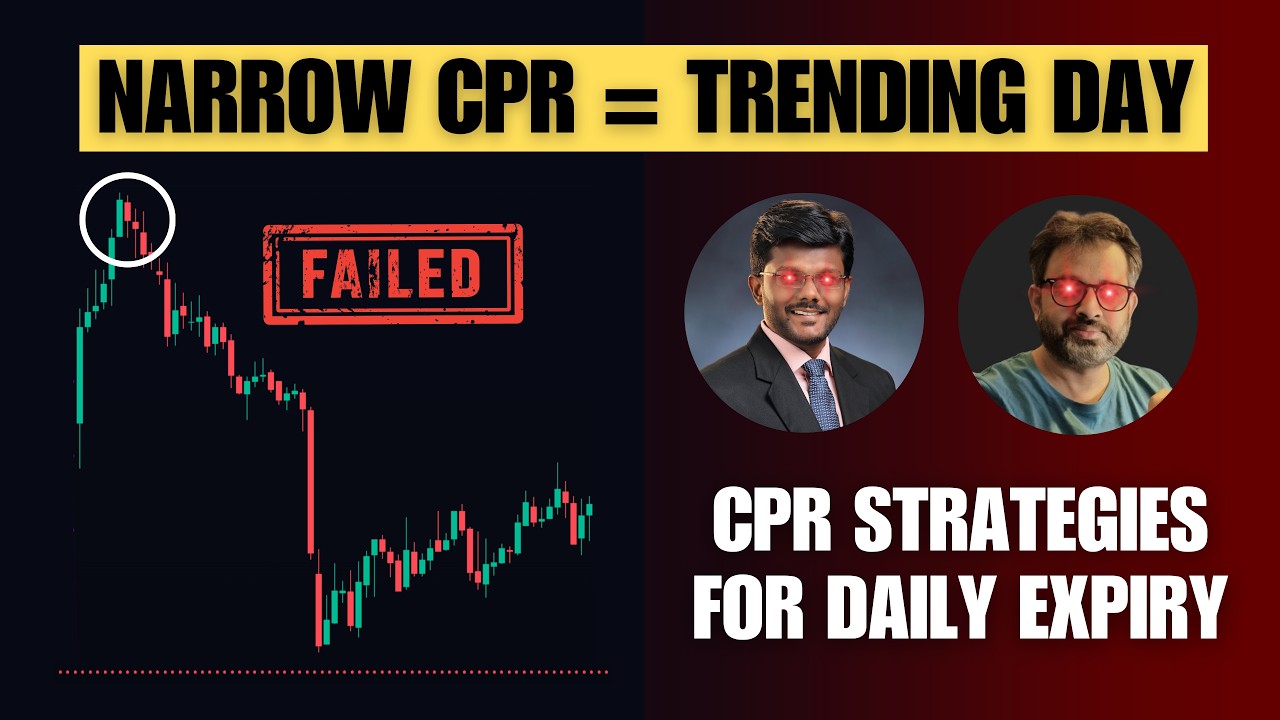 3 Ways You Are Using CPR Wrong || New CPR Strategies for Daily Expiry ...