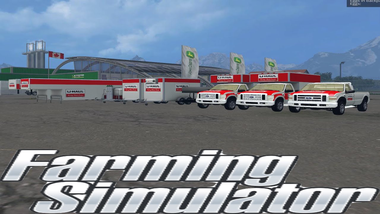 Uhaul Equipment and Small Utility Trailer | Farming Simulator 15 Mod ...