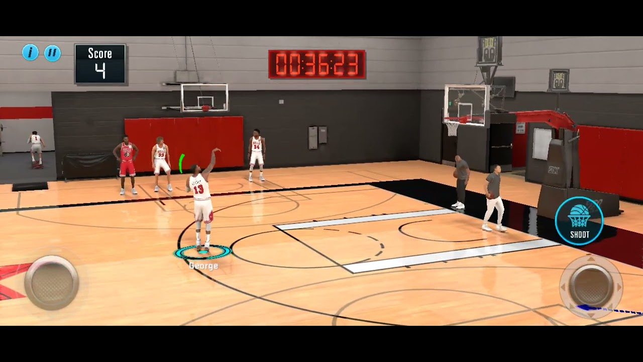 NBA 2k Mobile - Drills (Shooting Practice) - YouTube